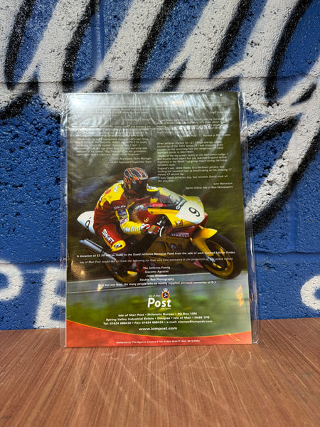VINTAGE DAVID JEFFERIES TT LEGEND 1972-2003 TRIBUTE BOOK – Huggys Speedshop
