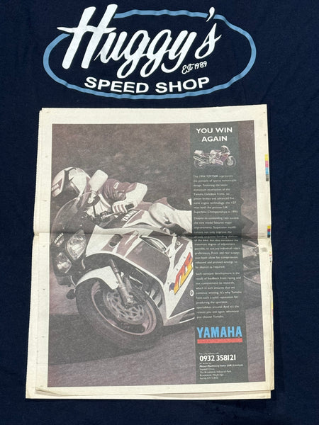 VINTAGE DAILY STAR TT94 NEWSPAPER – Huggys Speedshop