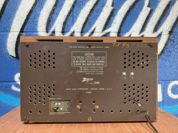 VINTAGE ZENITH HIGH FIDELITY RADIO – Huggys Speedshop