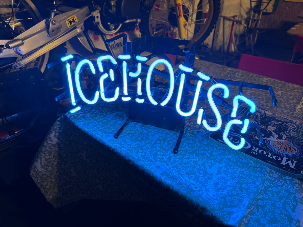 ICE HOUSE NEON SIGN – Huggys Speedshop